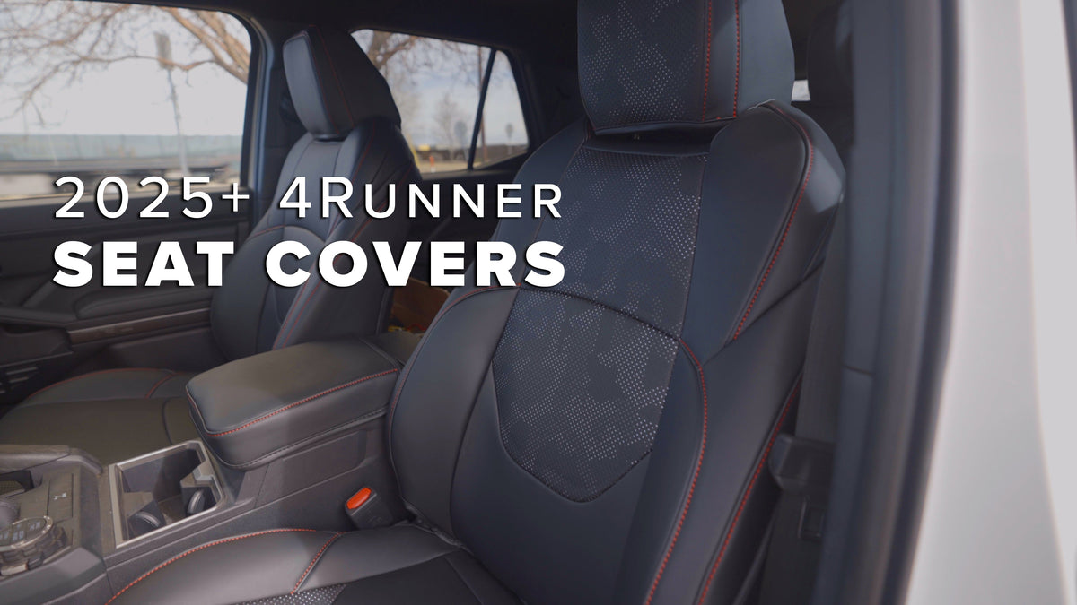 Lexland Seat Covers for the 2025+ Toyota 4Runner: OEM-Style Fit, Easy