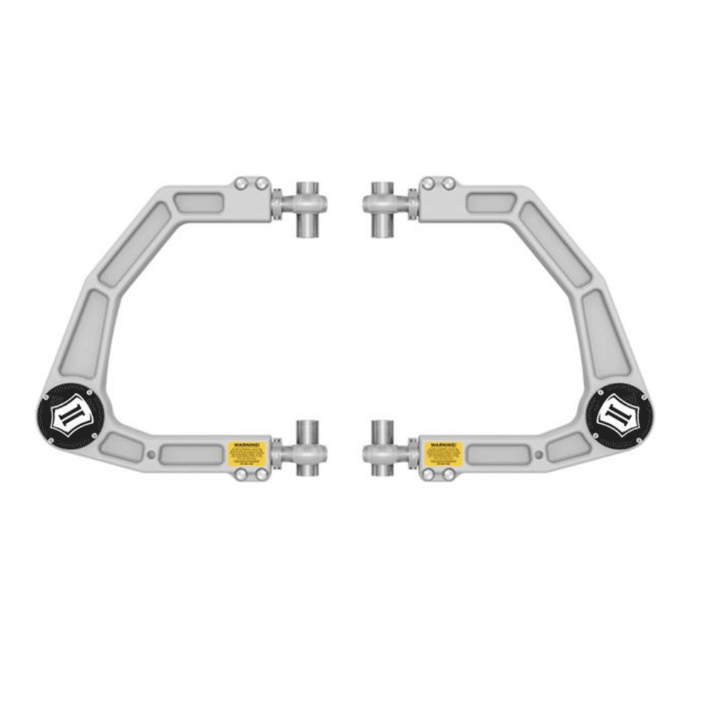 Icon - Front Billet Upper Control Arms with Delta Joint Pro - Toyota T