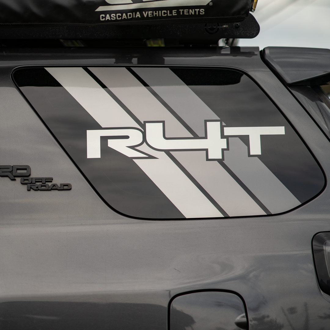 R4T - Rear Window Decal