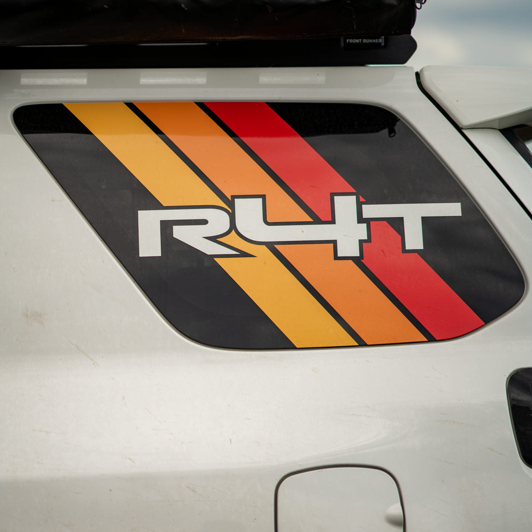 R4T - Rear Window Decal