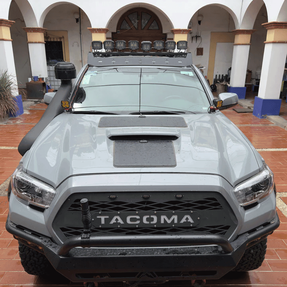 Lensun Solar - 50W Hood Solar Panel - TRD Pro / Sport - Toyota Tacoma