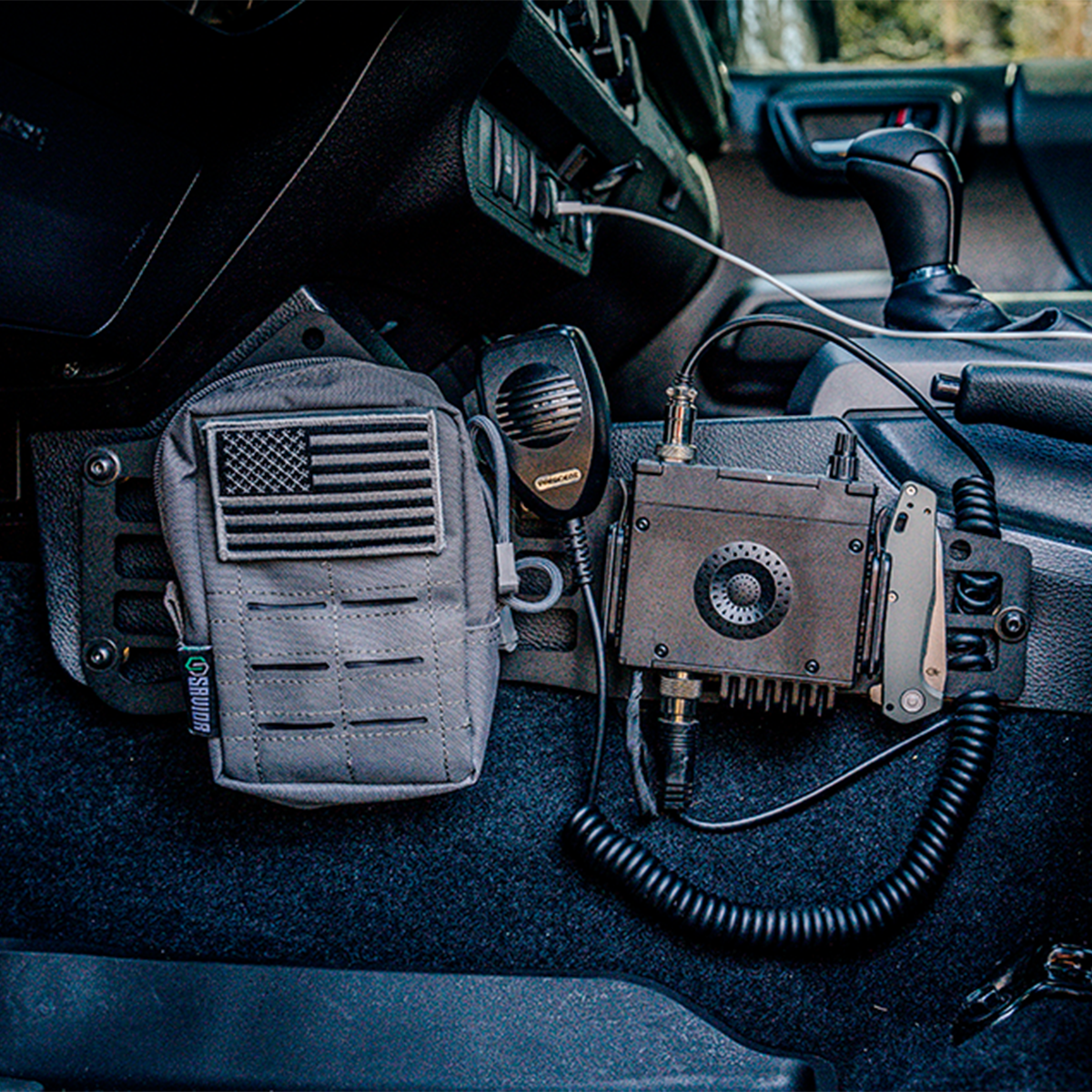 Cali Raised LED - Center Console MOLLE Panels - Toyota Tacoma (2005-20