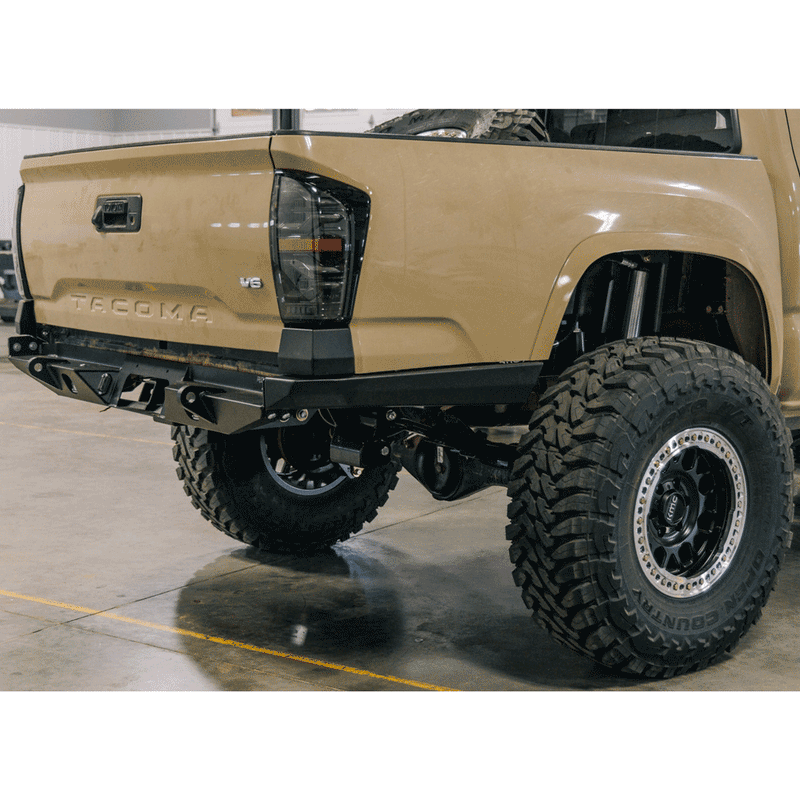 C4 Fabrication - Rock Runner High Clearance Rear Bumper - Toyota Tacom