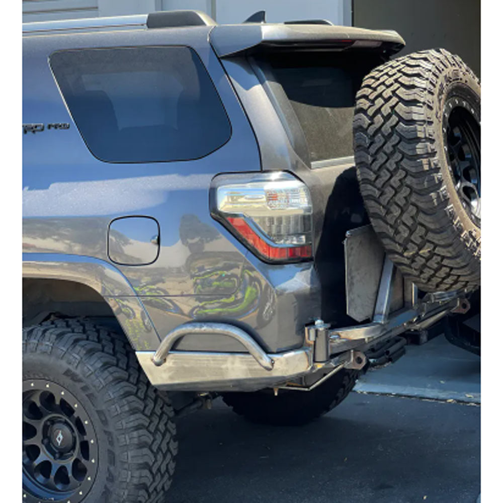 Nguyen Works - Dual Swingout Steel Plated Rear Bumper - Toyota 4Runner