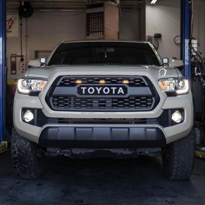 R4T - Grille Lights Kit (Raptor Lights) - Toyota Tacoma (2016-2022)