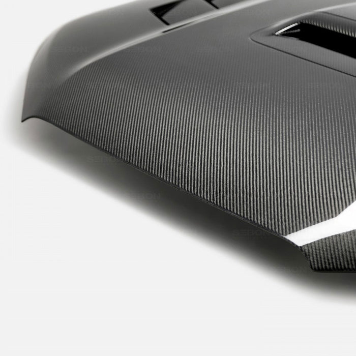 TS-Style Carbon Fiber Hood - Toyota 4Runner (2010-2021)
