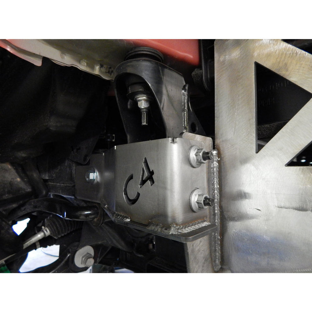 C4 Fabrication - Front Bumper Frame Support Brackets - Toyota Tacoma